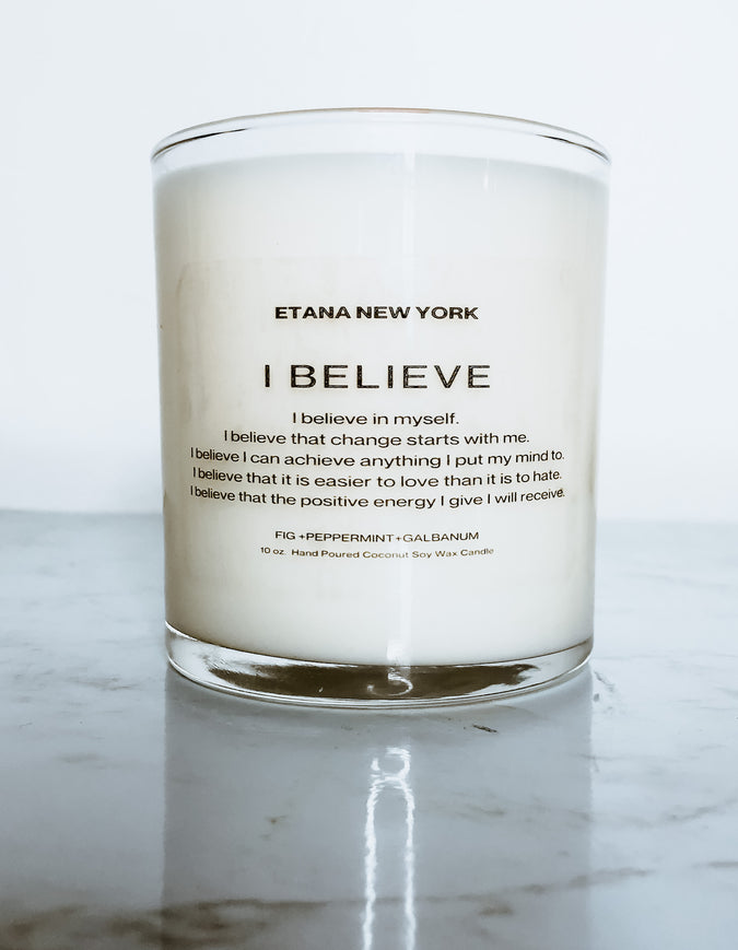 Affirmations Scented Candle Collection | ETANA – ETANA NEW YORK